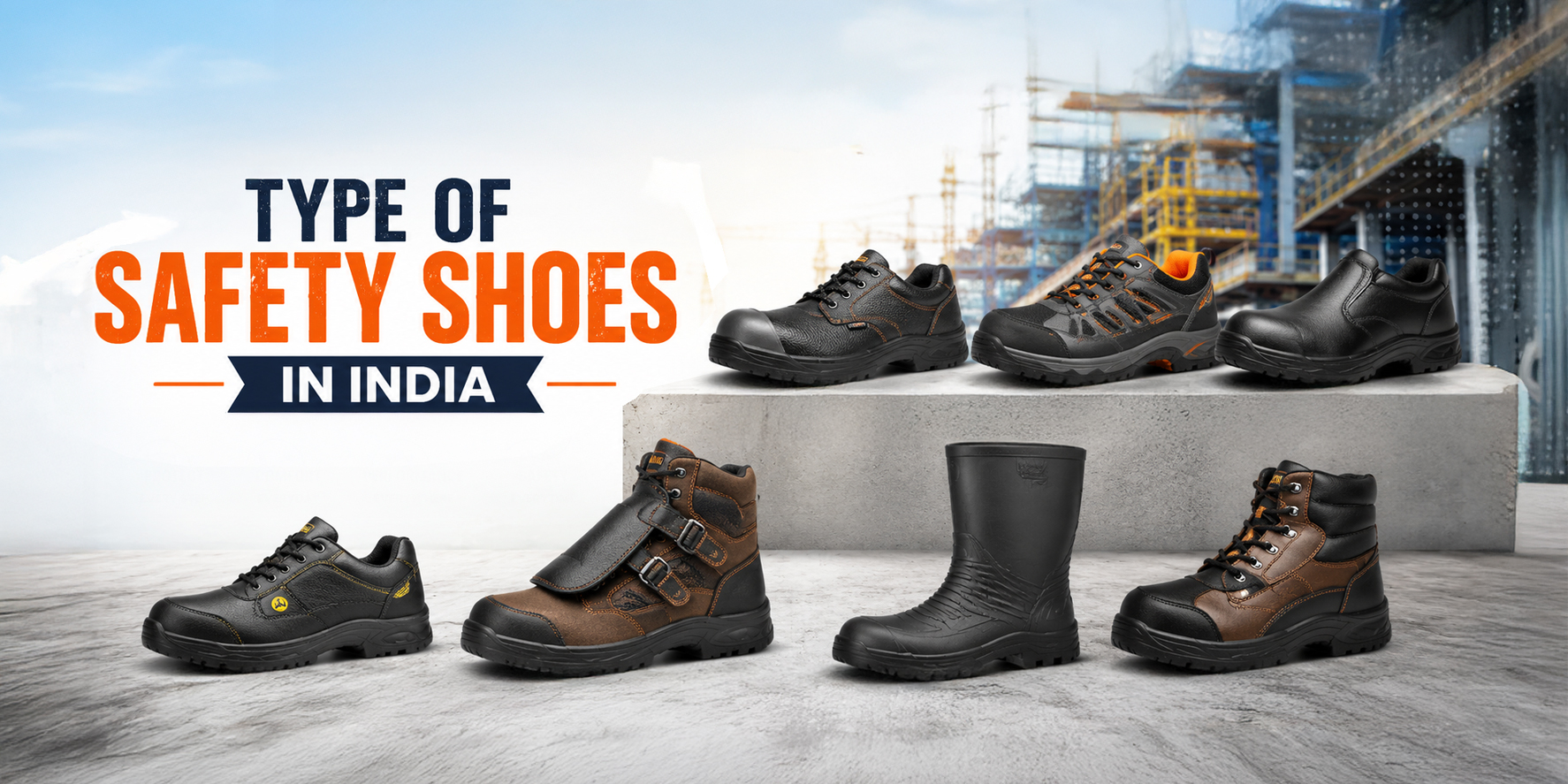 Safety Shoes in India: Complete Buyer Guide - Industrybuying